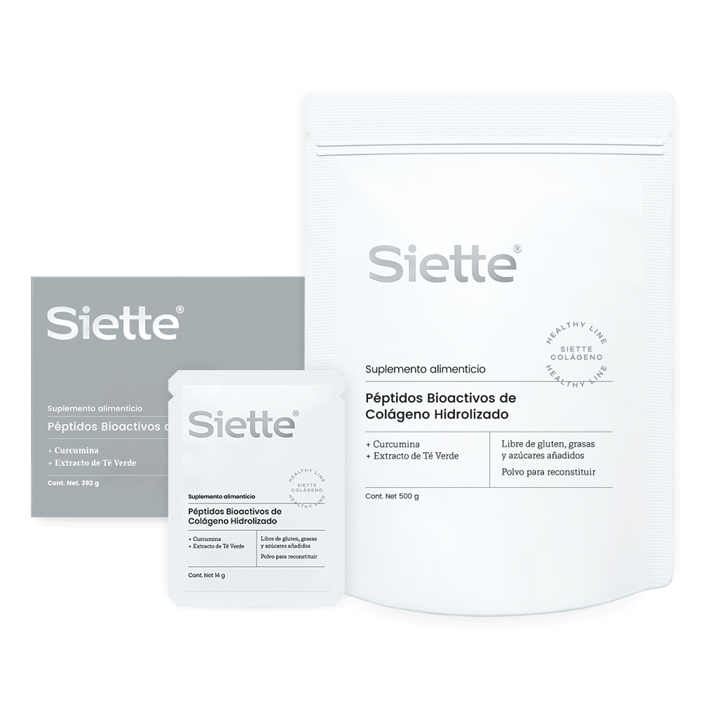 Siette: Péptidos Bioactivos de Colágeno Hidrolizado