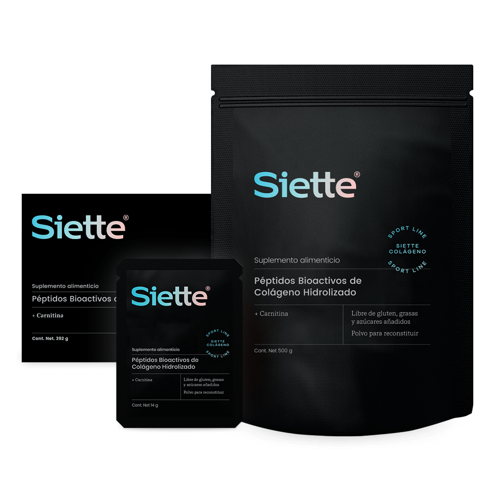 Siette: Péptidos Bioactivos de Colágeno Hidrolizado