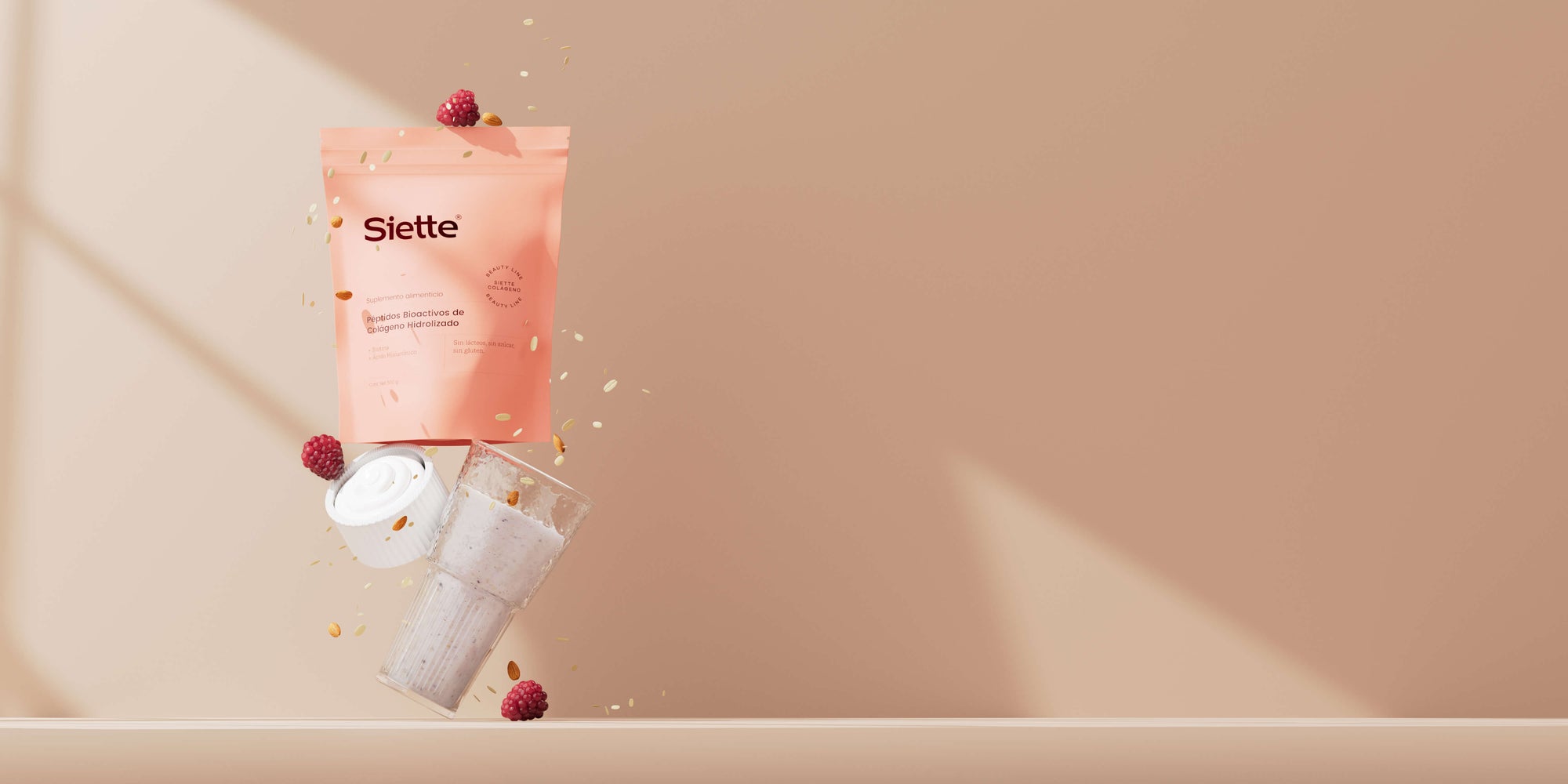 Siette: Péptidos Bioactivos de Colágeno Hidrolizado