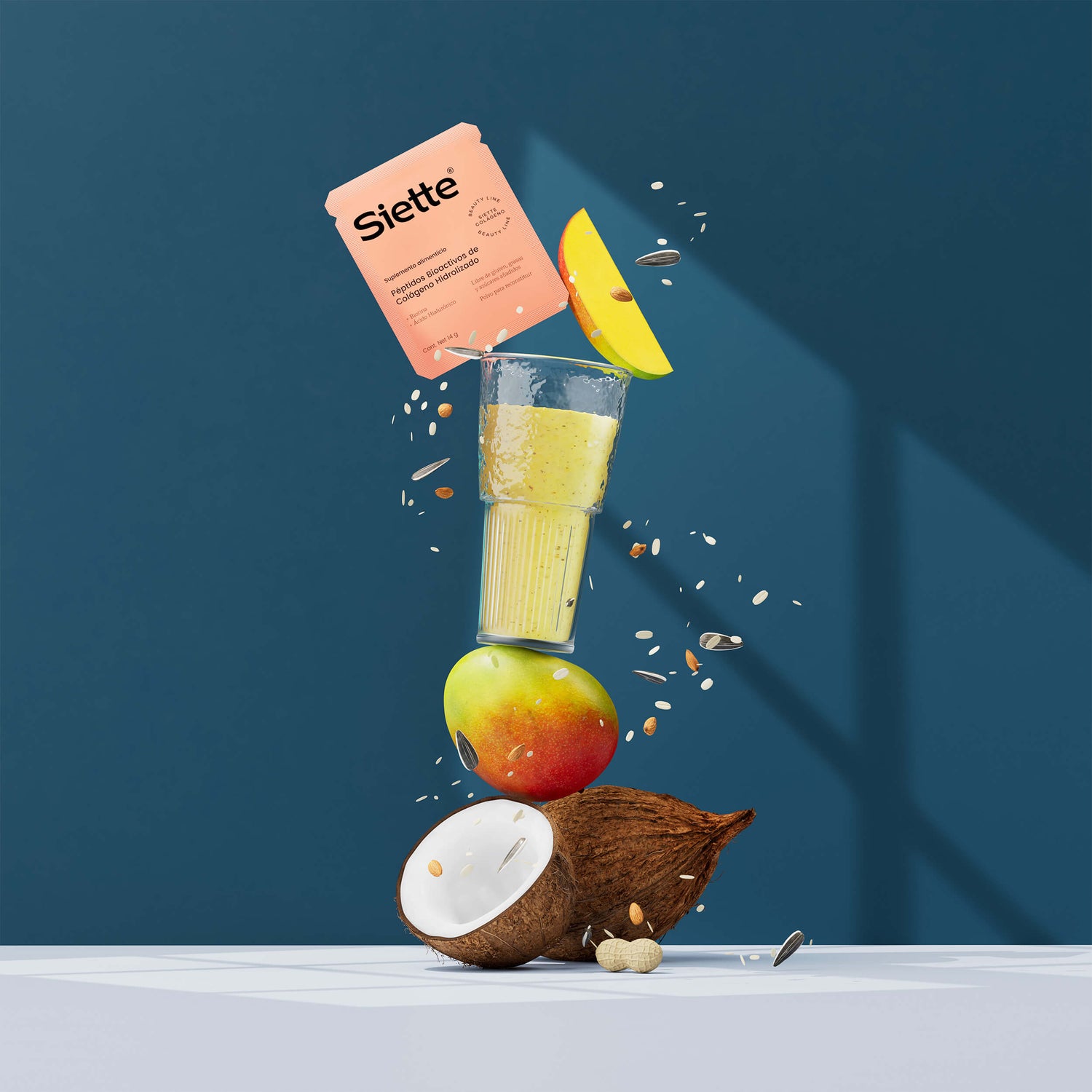 Siette: Péptidos Bioactivos de Colágeno Hidrolizado
