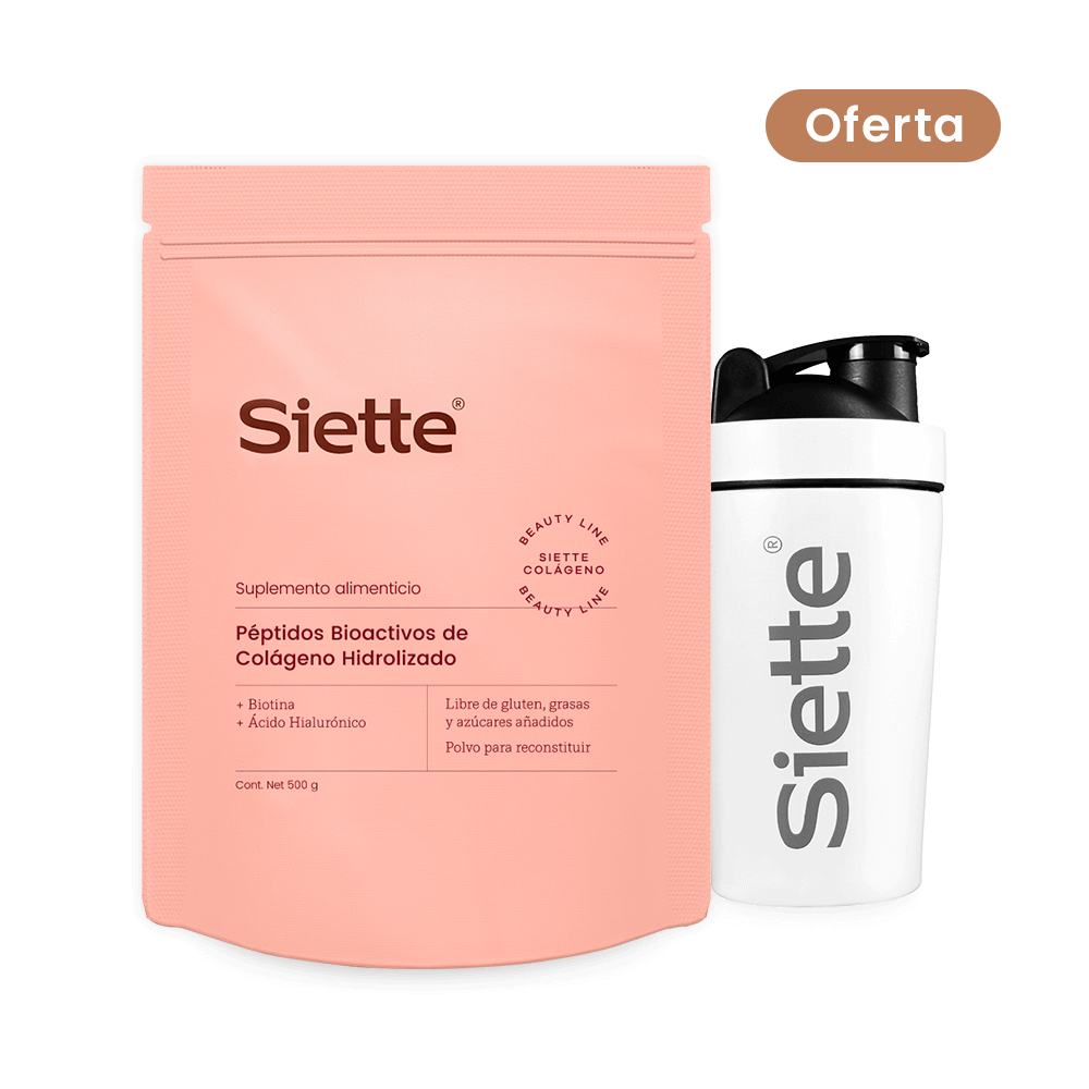 Siette: Péptidos Bioactivos de Colágeno Hidrolizado