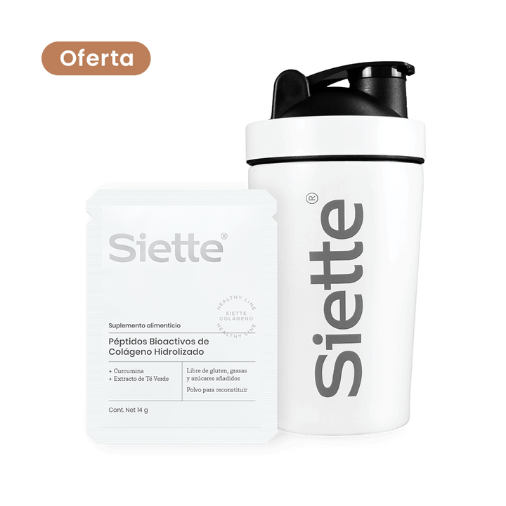 Siette: Péptidos Bioactivos de Colágeno Hidrolizado