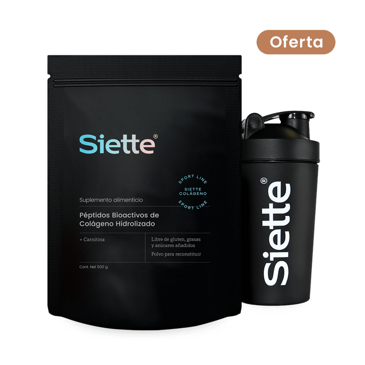 Siette: Péptidos Bioactivos de Colágeno Hidrolizado